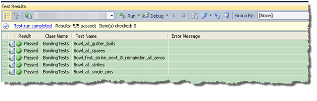 Using Coding Katas, BDD and VS2010 Project Templates: Part 1