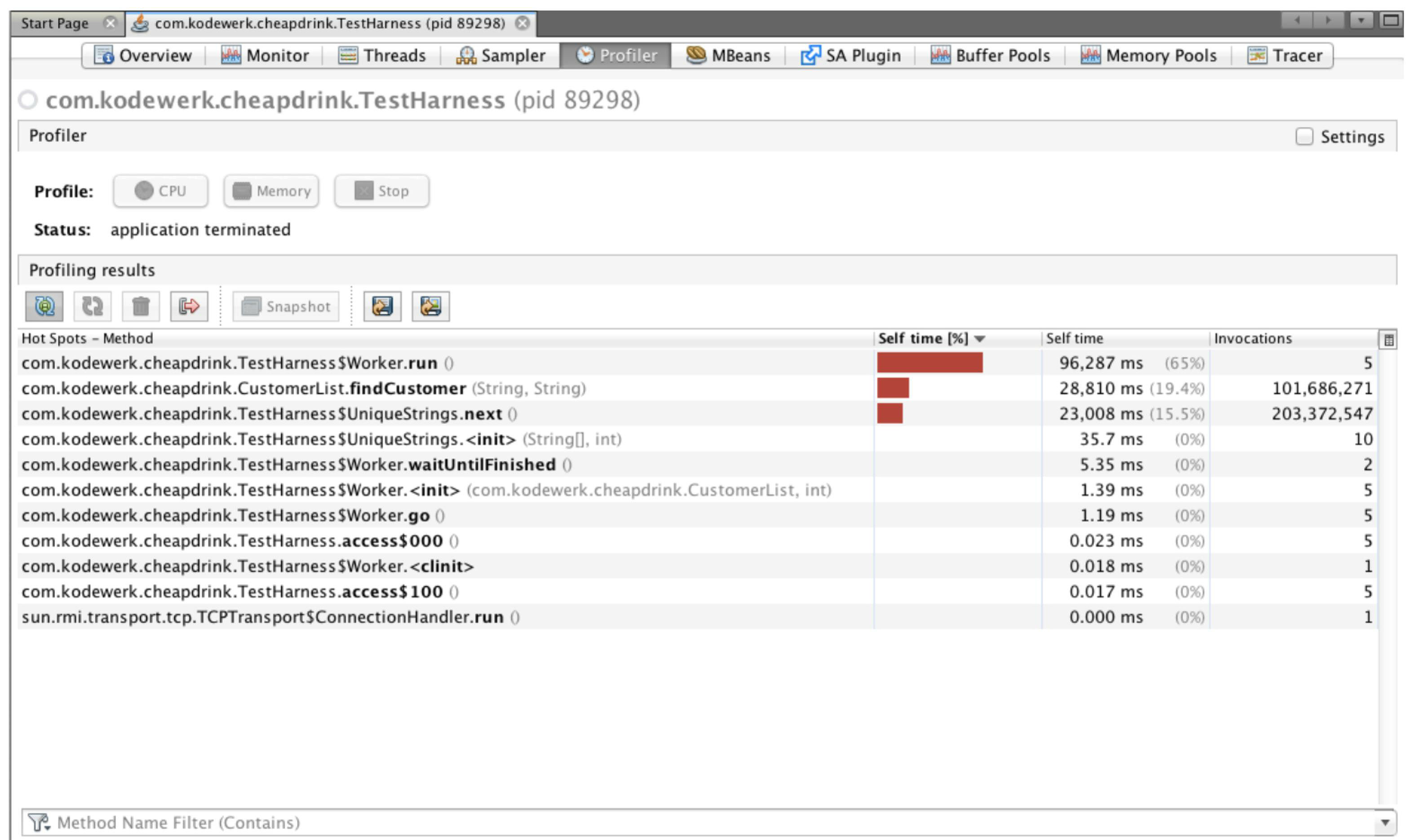 To Execution profile or to Memory Profile? That is the question. To Execution profile or to Memory Profile? That is the question.