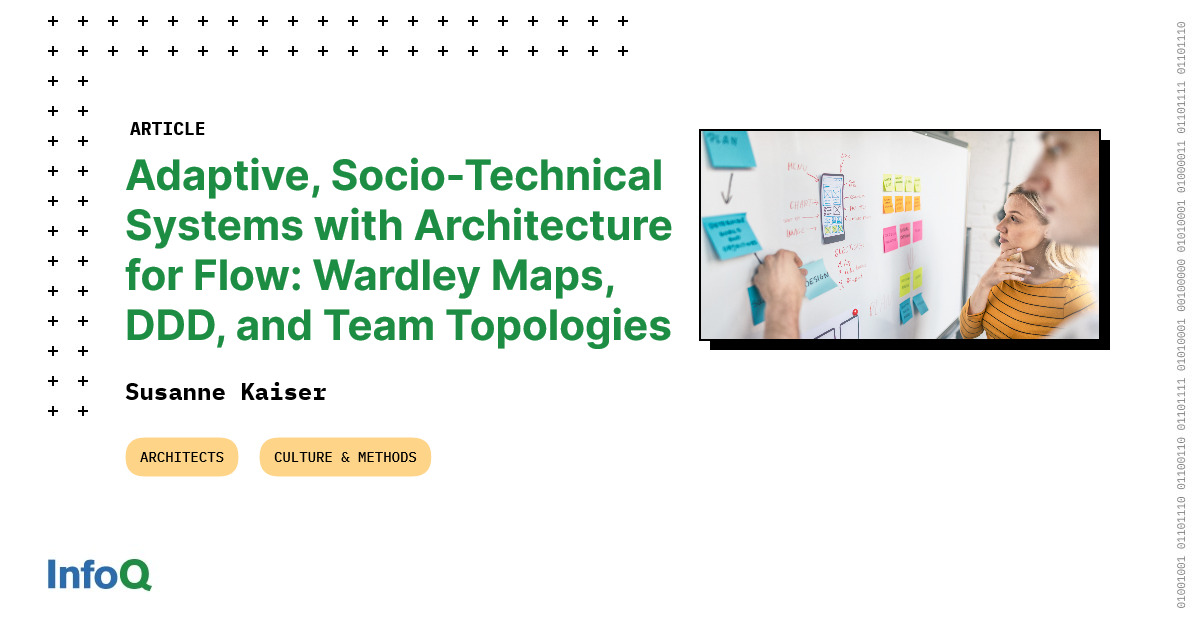 Adaptive Socio Technical Systems With Architecture For Flow Wardley