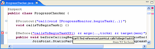 Making AspectJ development easier with AJDT