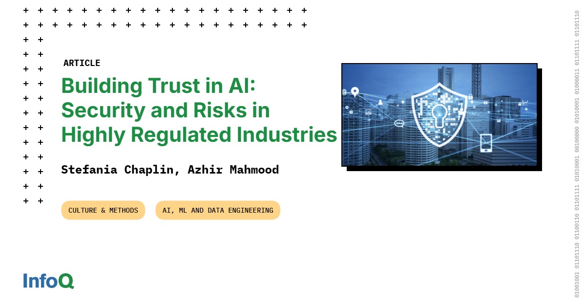 Building Trust in AI: Security and Risks in Highly Regulated Industries ...