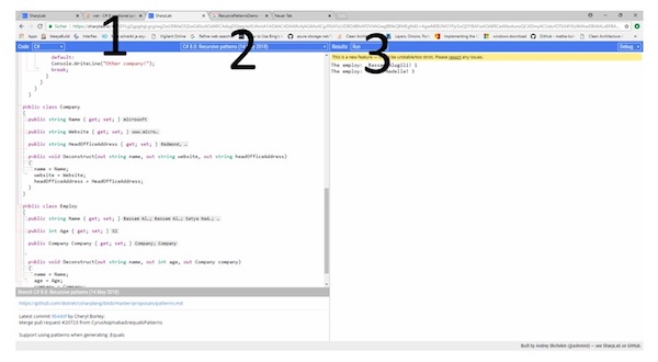 C# 8 Ranges and Recursive Patterns