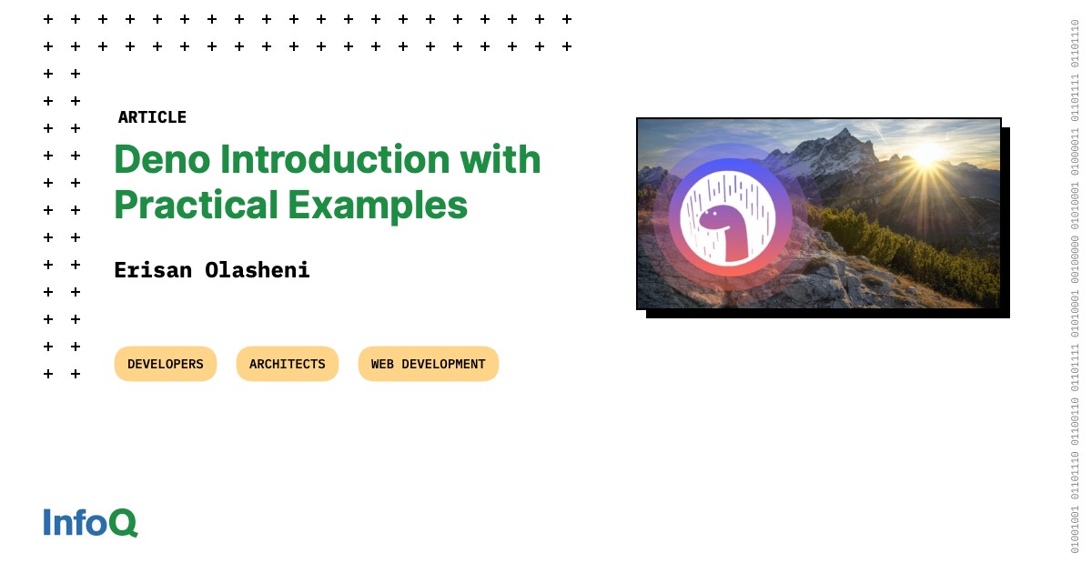 Deno Introduction With Practical Examples Infoq