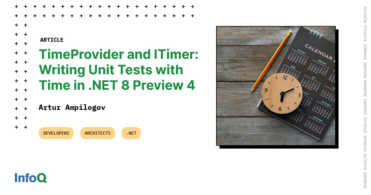 TimeProvider and ITimer: Writing Unit Tests with Time in .NET 8 Preview ...