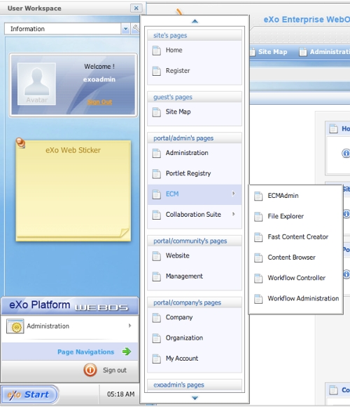 An Overview of the eXo Platform