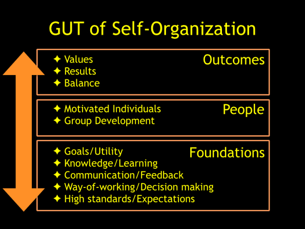 Foundations of Self-Organization