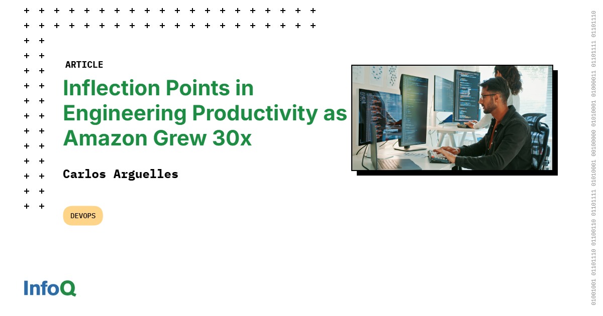 Inflection Points in Engineering Productivity as Amazon Grew 30x - InfoQ