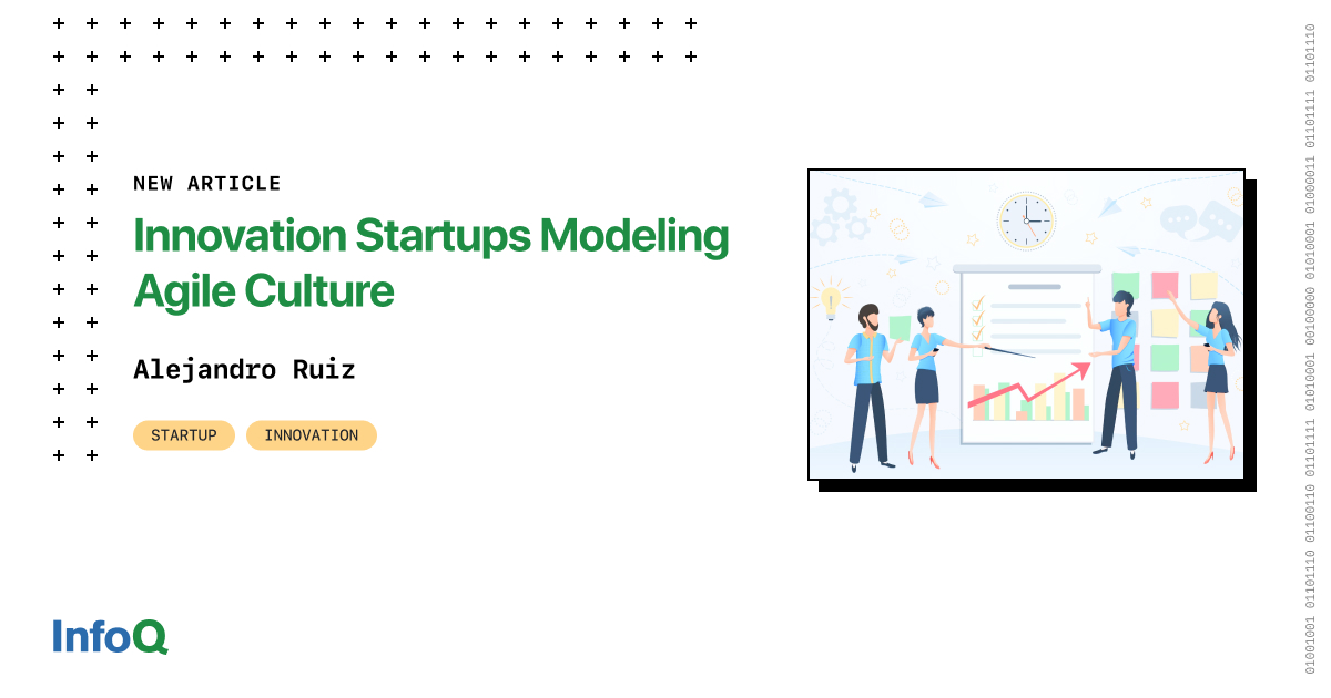 Innovation Startups Modeling Agile Culture - InfoQ
