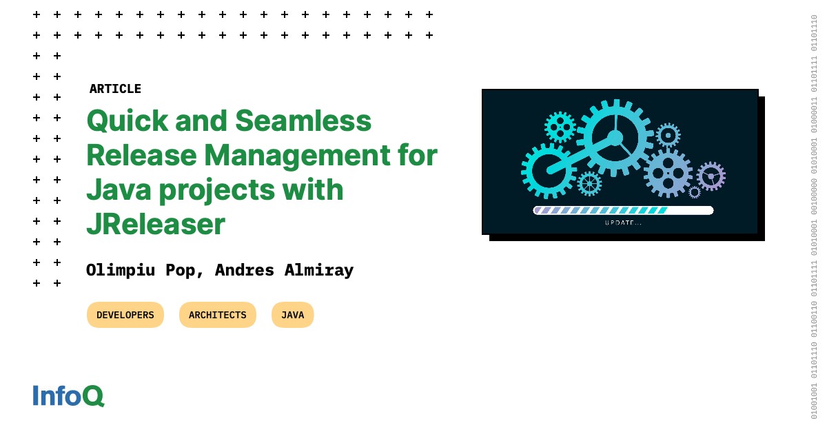 Quick And Seamless Release Management For Java Projects With Jreleaser Infoq 5019