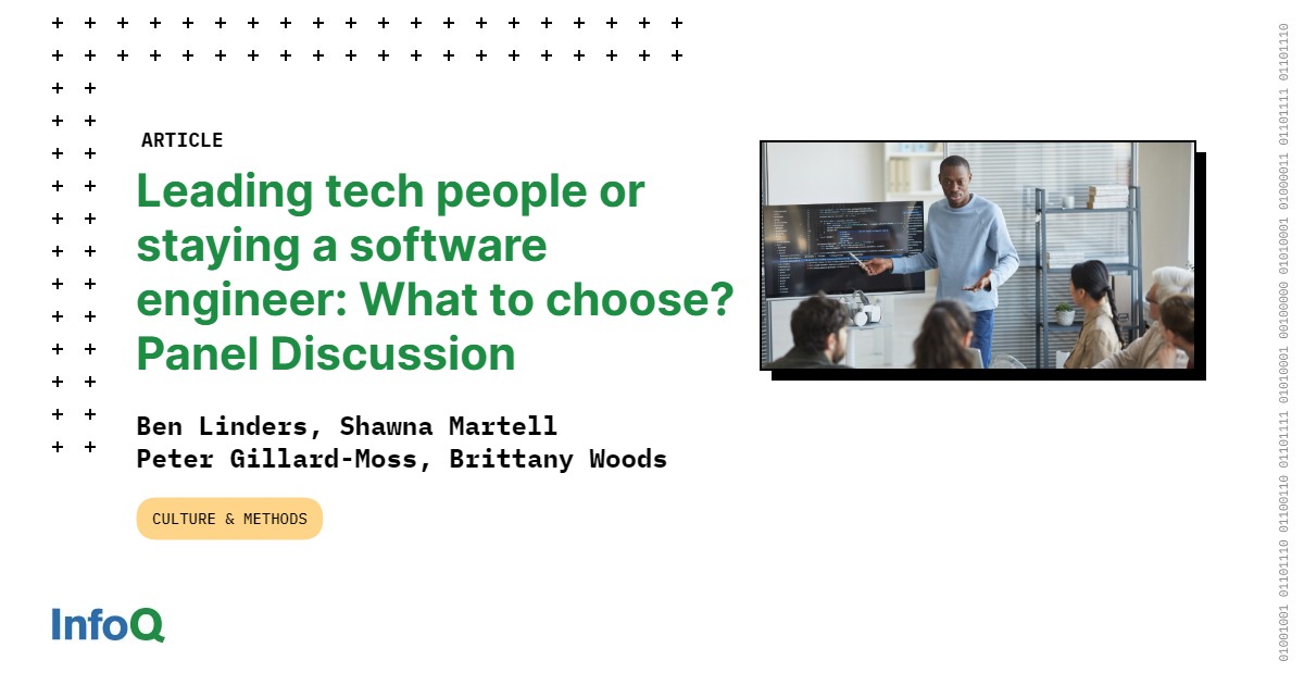 Leading Tech People or Remaining a Software Engineer: What to Choose ...