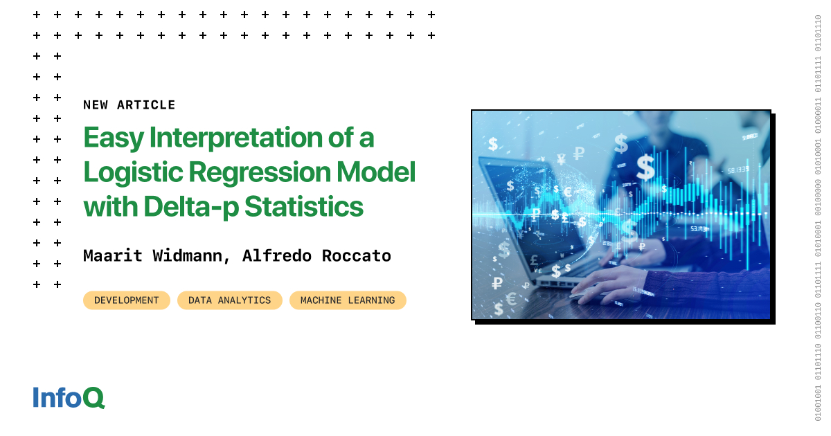 Easy Interpretation of a Logistic Regression Model with Delta-p Statistics - InfoQ