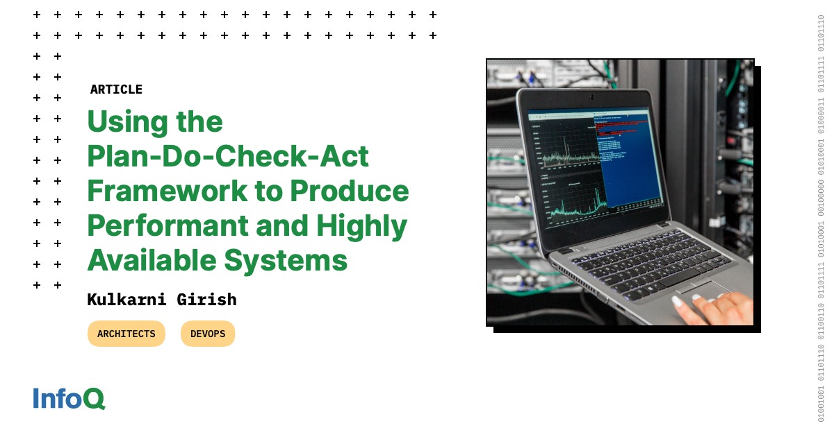 Using the Plan-Do-Check-Act Framework to Produce Performant and Highly ...