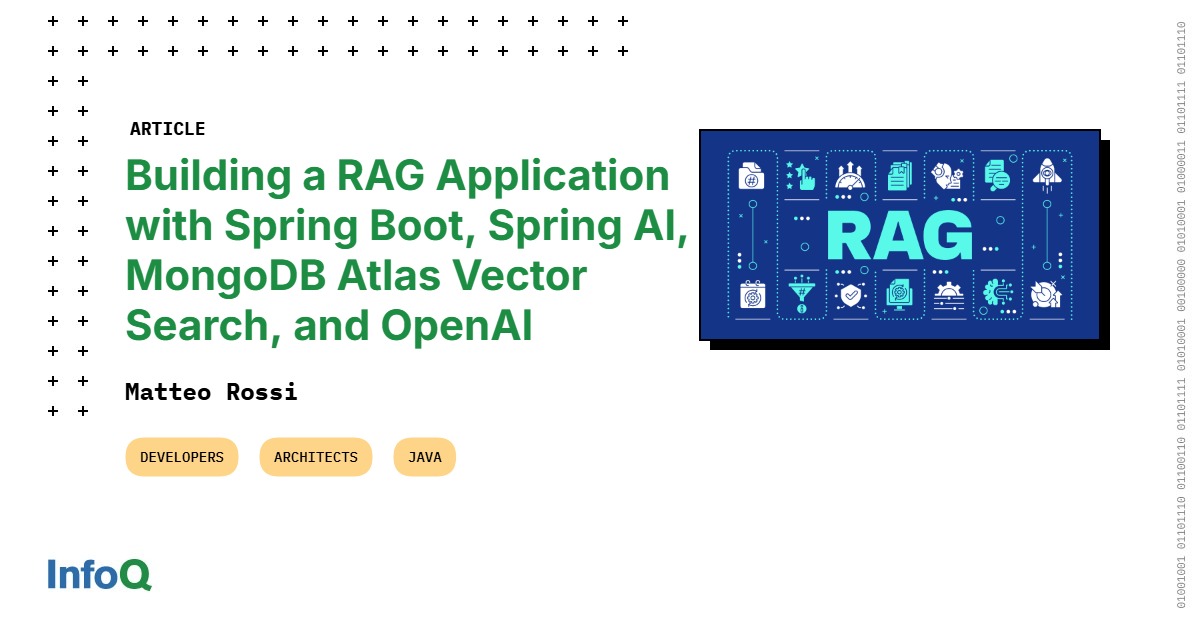 Building a RAG Application with Spring Boot, Spring AI, MongoDB Atlas Vector Search, and OpenAI ...