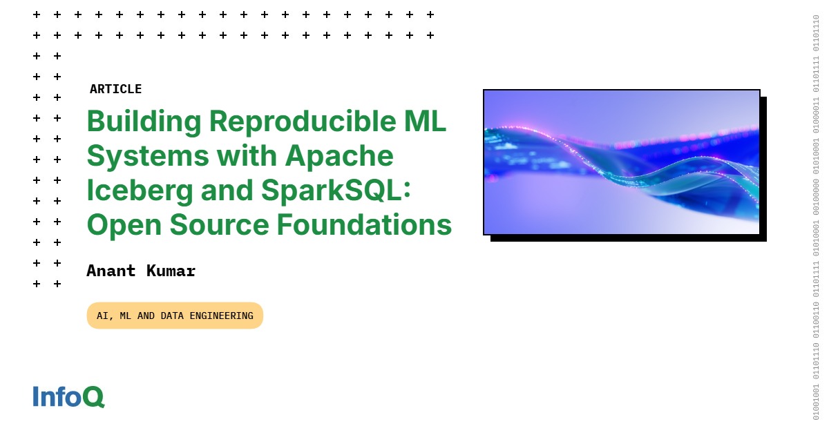 Building Reproducible ML Systems with Apache Iceberg and SparkSQL: Open ...