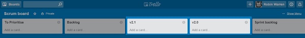 Scrum with Trello