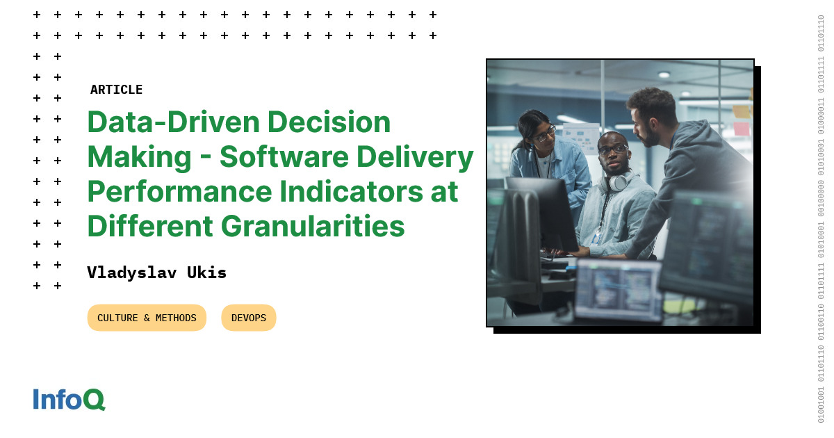 Data-Driven Decision Making - Software Delivery Performance Indicators at Different ...