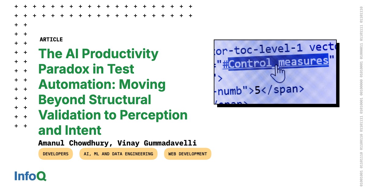 The AI Productivity Paradox in Test Automation: Moving Beyond ...