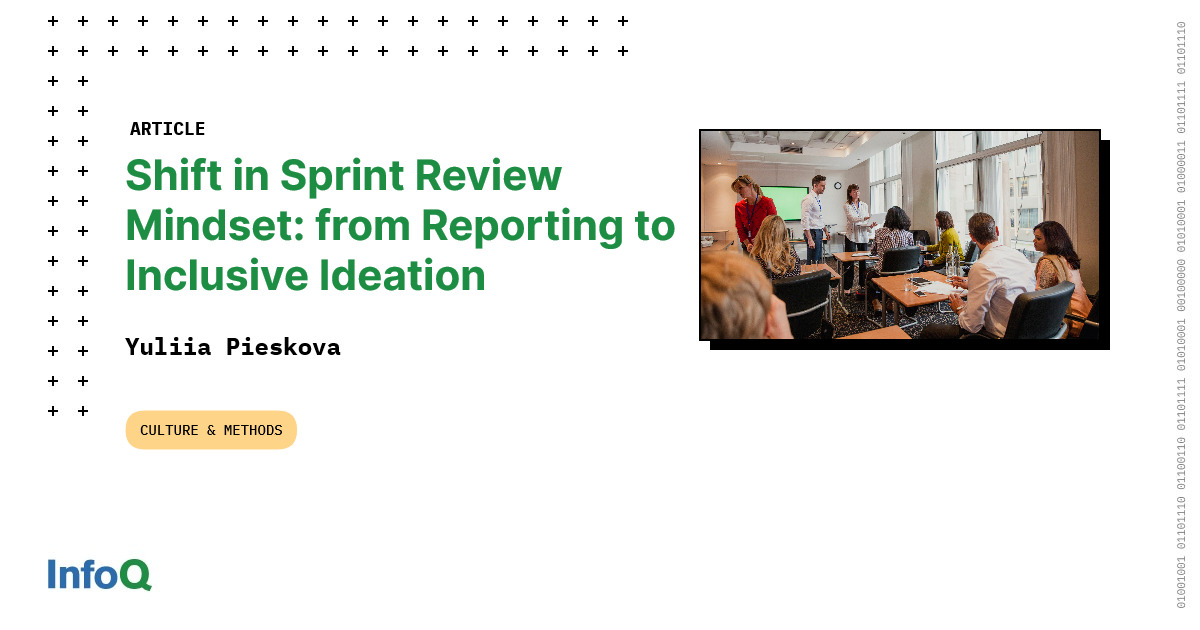 Shift in Sprint Review Mindset: from Reporting to Inclusive Ideation ...