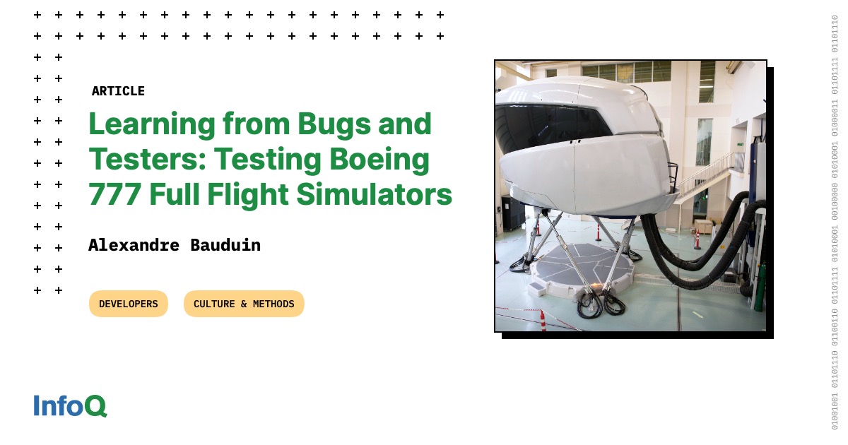 Learning from Bugs and Testers: Testing Boeing 777 Full Flight ...