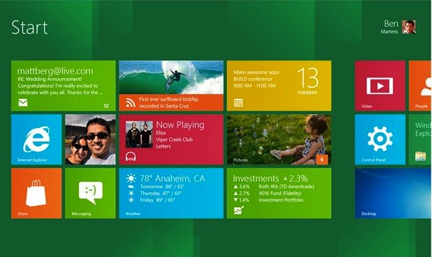 Microsoft Apresenta o Windows 8