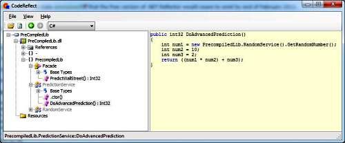 Stepping through the precompiled assemblies with .NET Reflector