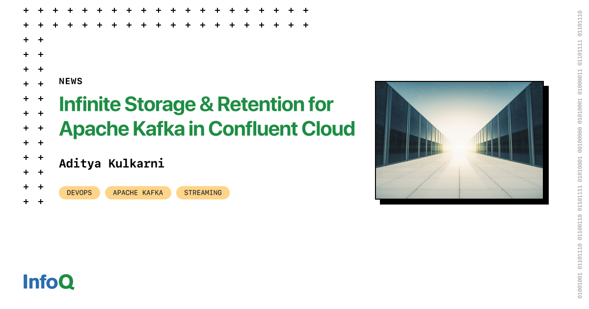 Infinite Storage & Retention for Apache Kafka in Confluent Cloud - InfoQ