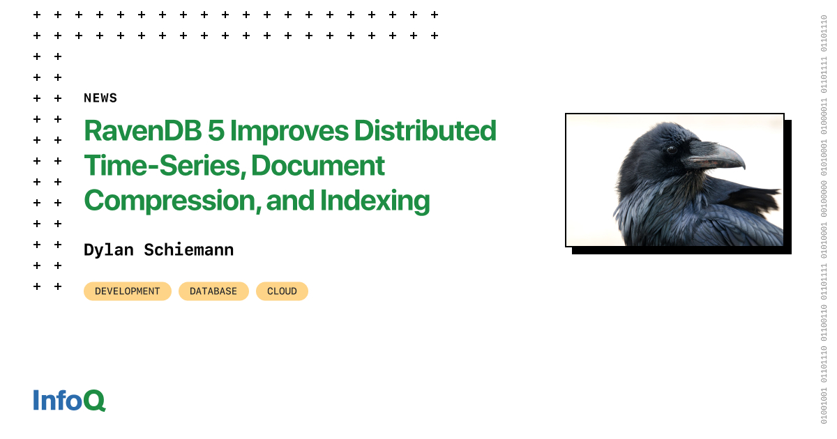 Ravendb 5 Improves Distributed Time Series Document Compression And Indexing Infoq