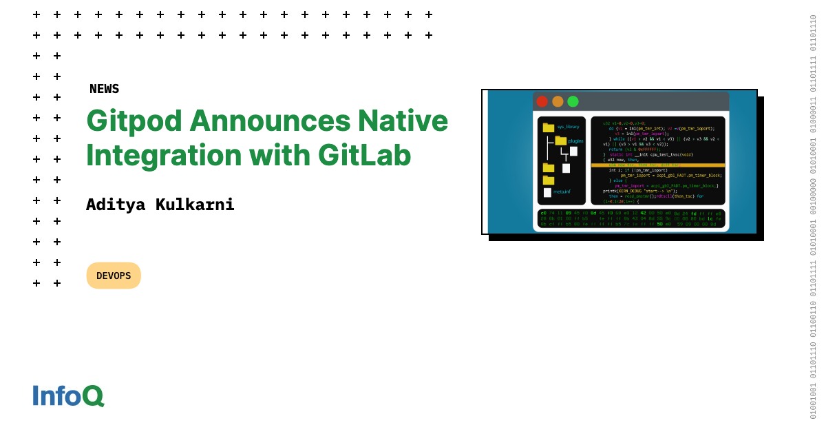 Gitpod Announces Native Integration With Gitlab Infoq
