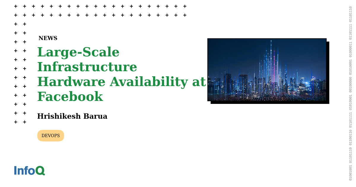 Large-Scale Infrastructure Hardware Availability at Facebook - InfoQ