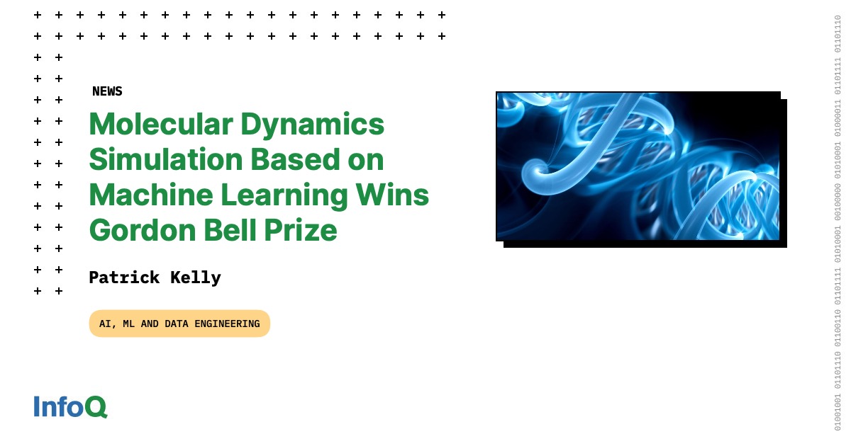 Molecular Dynamics Simulation Based on Machine Learning Wins Gordon ...