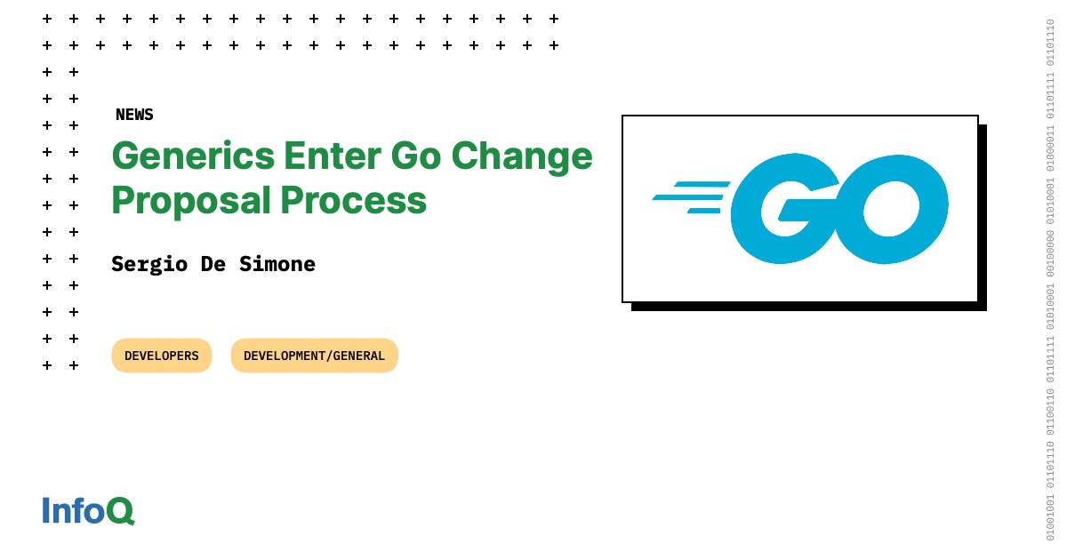Generics Enter Go Change Proposal Process - InfoQ