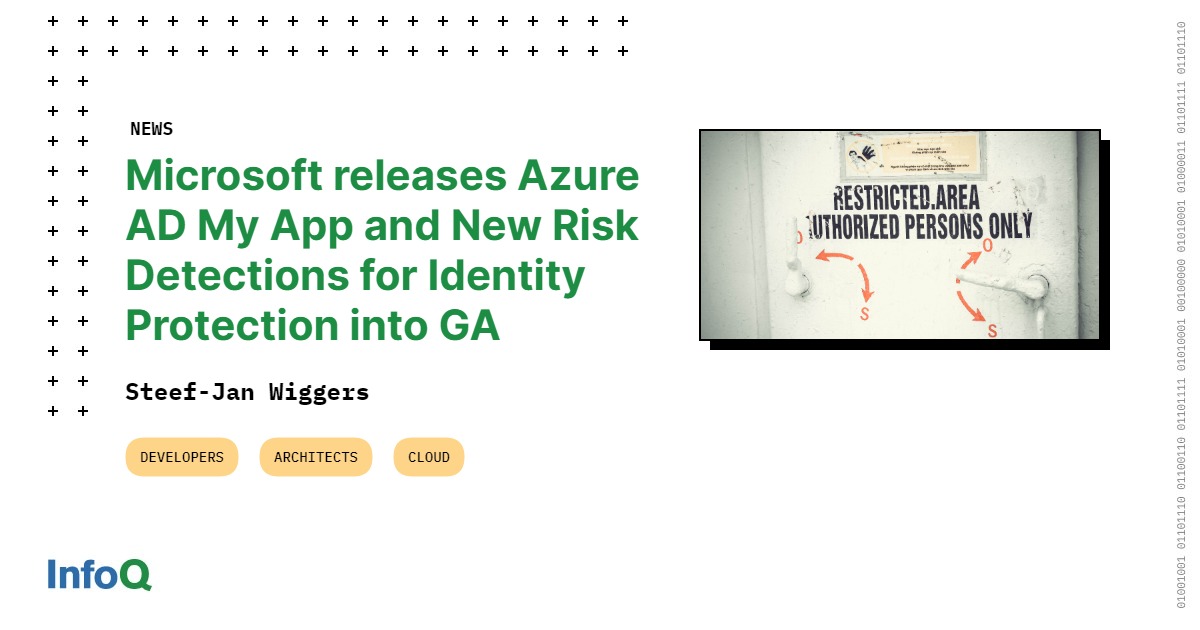Microsoft Releases Azure AD My App and New Risk Detections for Identity ...
