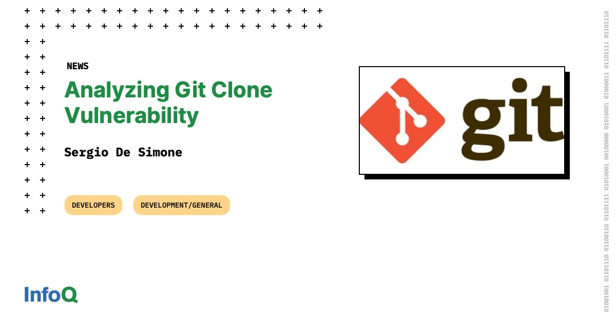 Analyzing Git Clone Vulnerability Infoq