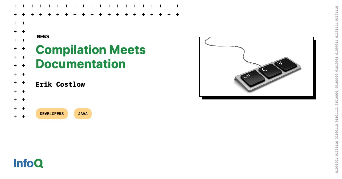 Compilation Meets Documentation Openjdk Jep 413 Infoq