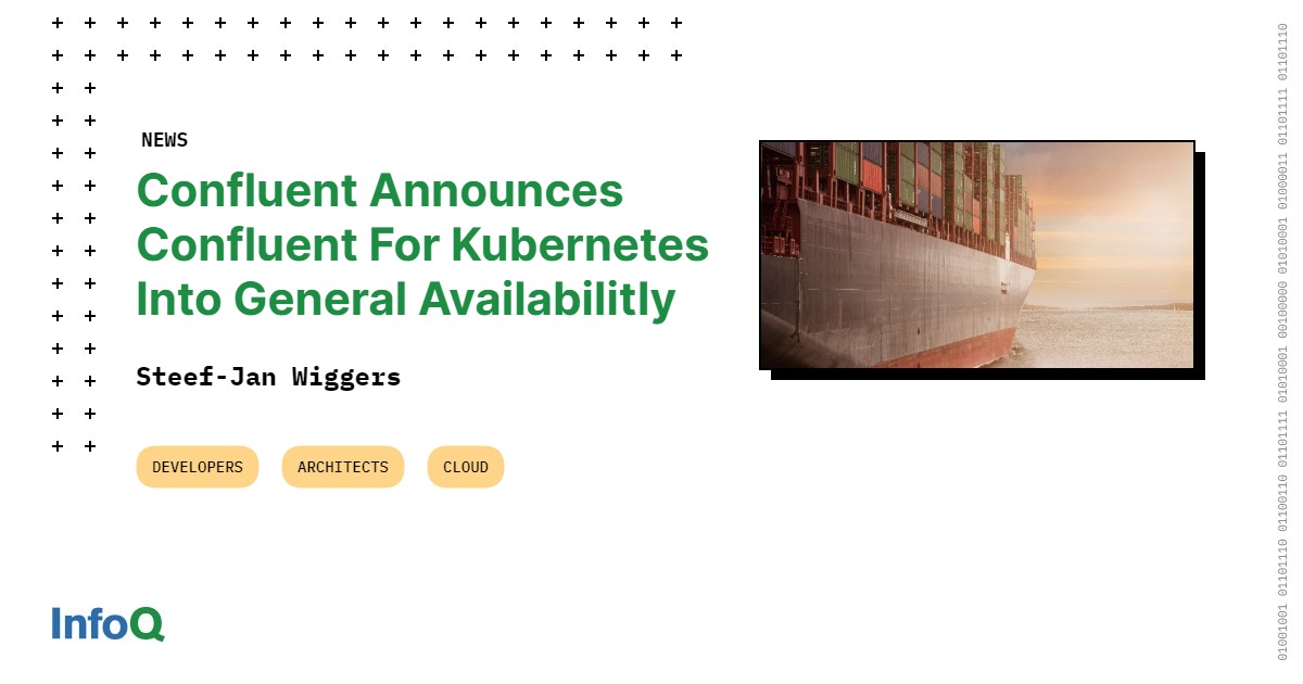 Confluent Announces Confluent for Kubernetes into General Availability ...