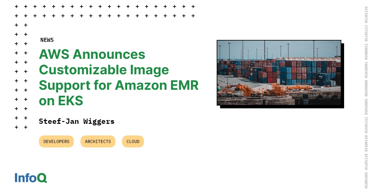AWS Announces Customizable Image Support for Amazon EMR on EKS - InfoQ
