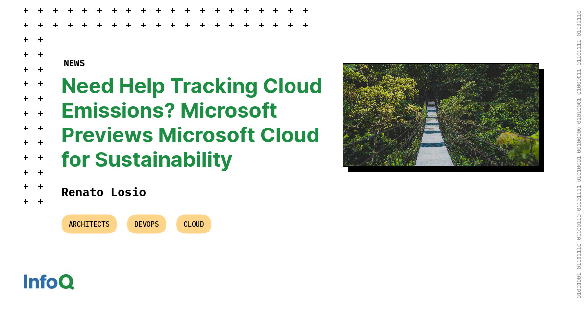 Need Help Tracking Cloud Emissions? Microsoft Previews Microsoft Cloud ...