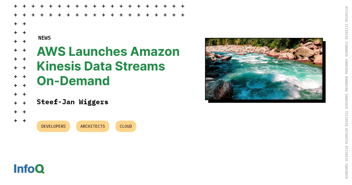 AWS Launches Amazon Kinesis Data Streams On-Demand - InfoQ