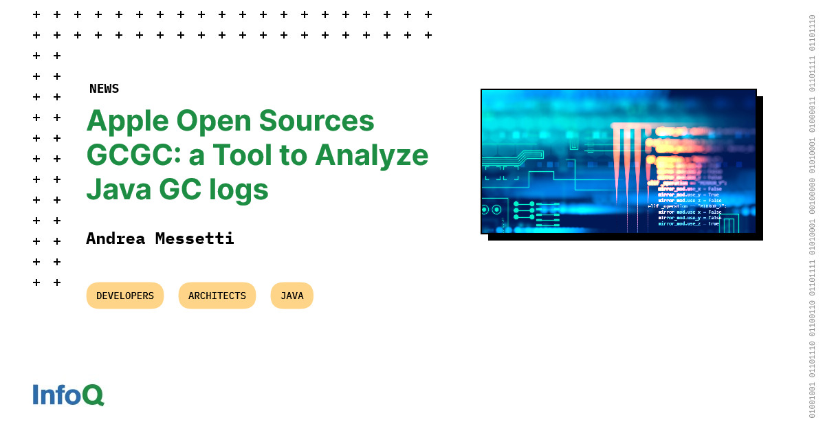 Apple Open Sources GCGC: a Tool to Analyze Java GC Logs - InfoQ