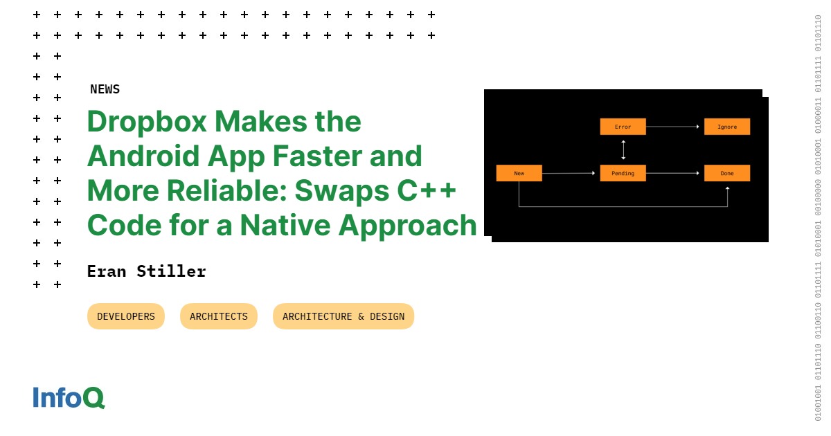 Dropbox Makes the Android App Faster and More Reliable: Swaps C++ Code ...