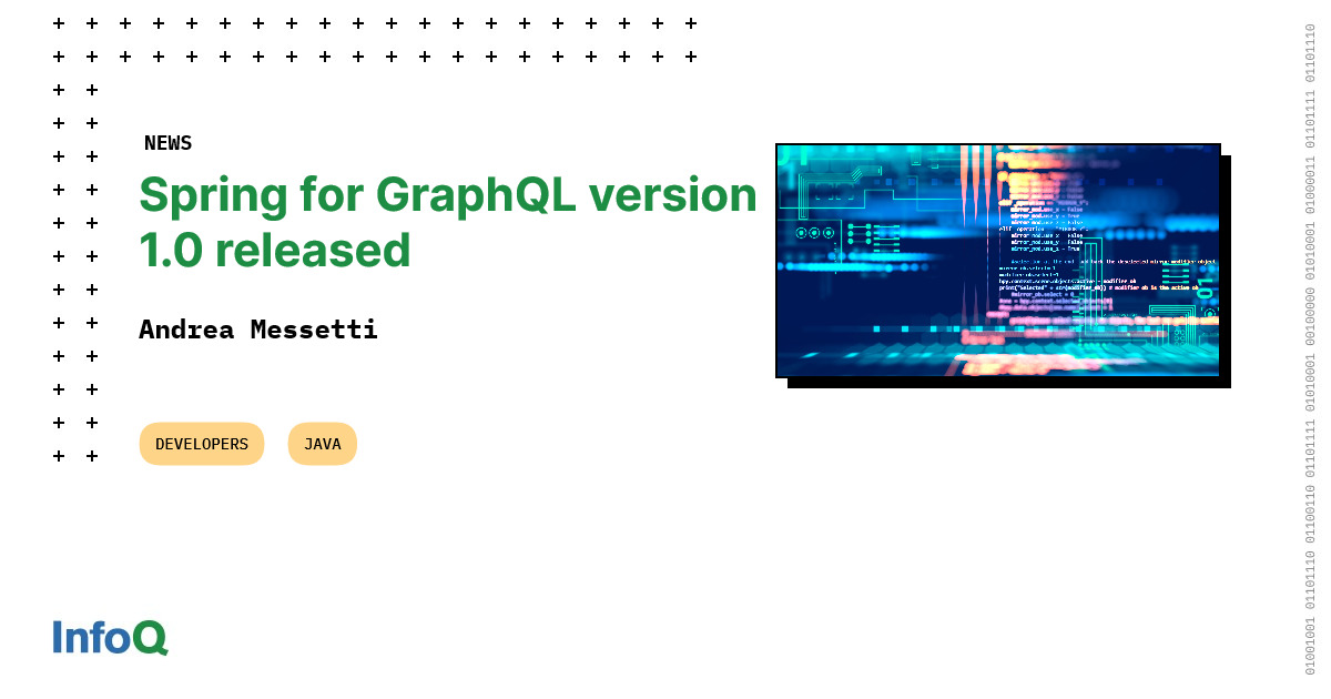 Spring for GraphQL Version 1.0 Released - InfoQ