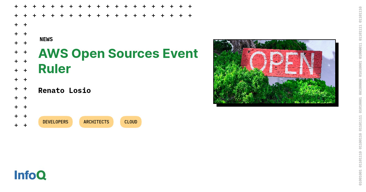 AWS Open Sources Event Ruler - InfoQ