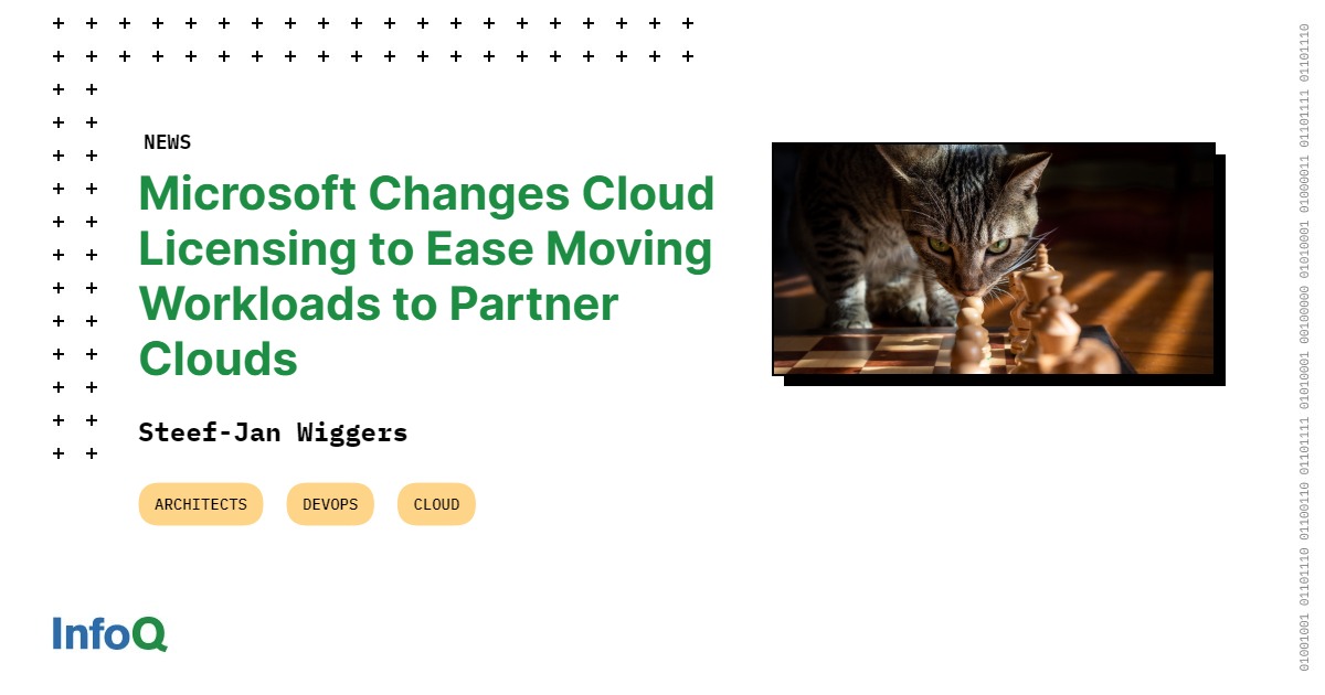 Microsoft Changes Cloud Licensing to Ease Moving Workloads to Partner ...