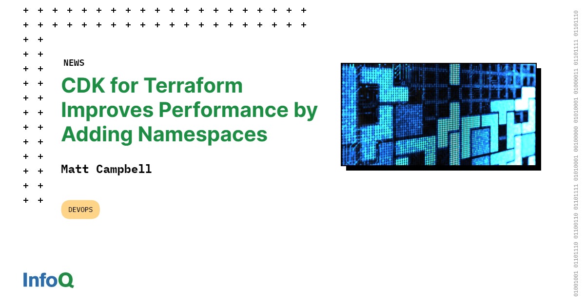 Cdk For Terraform Improves Performance By Adding Namespaces Infoq 4284