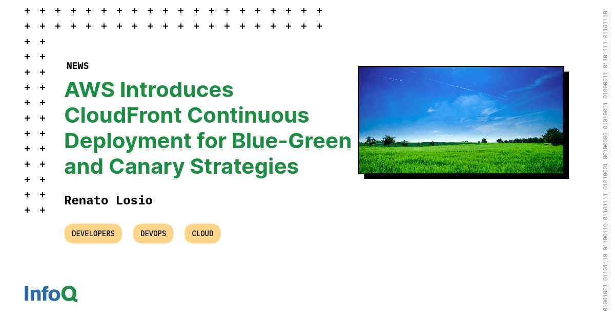 AWS Introduces CloudFront Continuous Deployment for Blue-Green and Canary Strategies - InfoQ