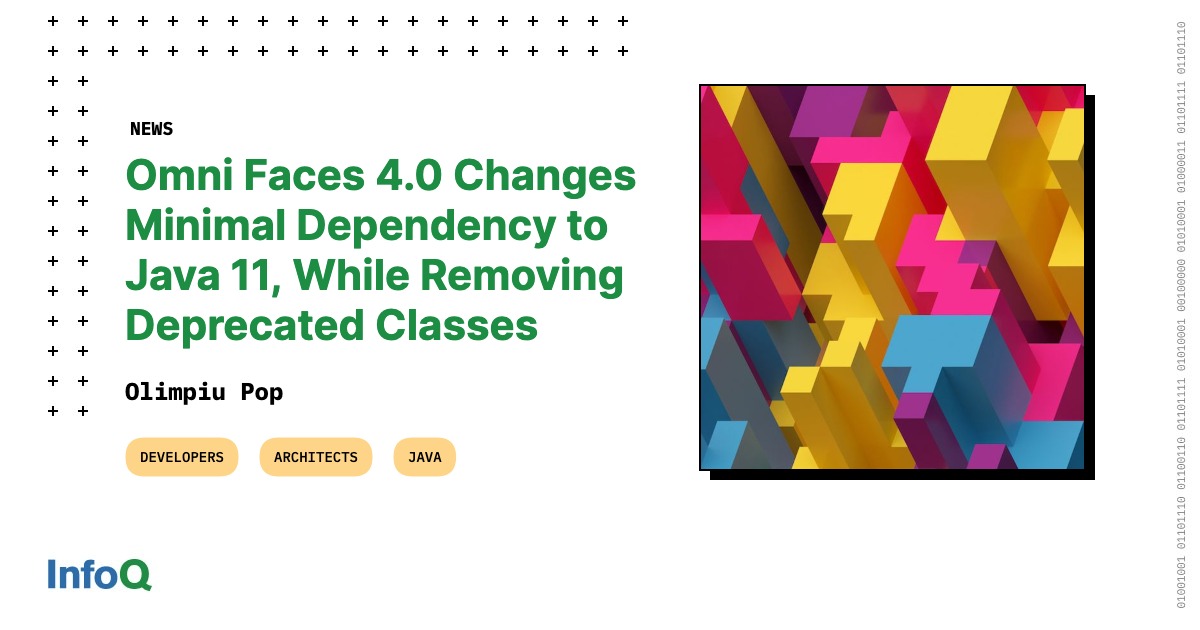 Omni Faces 4.0 Changes Minimal Dependency to Java 11, While Removing ...