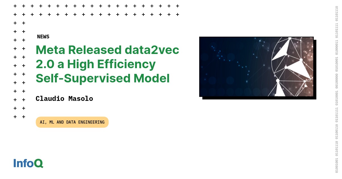 Meta Releases Data2vec 20 A High Efficiency Self Supervised Model Infoq 7772