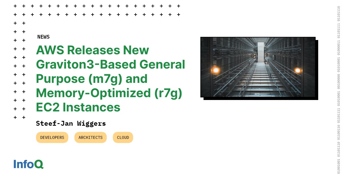 AWS Releases New Graviton3-Based General Purpose (m7g) and Memory-Optimized (r7g) EC2 Instances ...