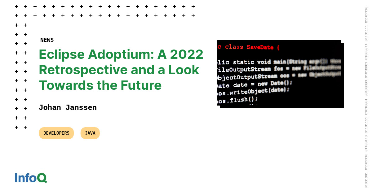 Eclipse Adoptium: a 2022 Retrospective and a Look towards the Future - InfoQ