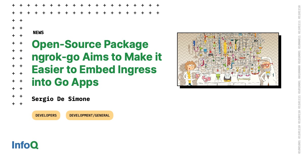 Open-Source Package ngrok-go Aims to Make it Easier to Embed Ingress into Go Apps - InfoQ